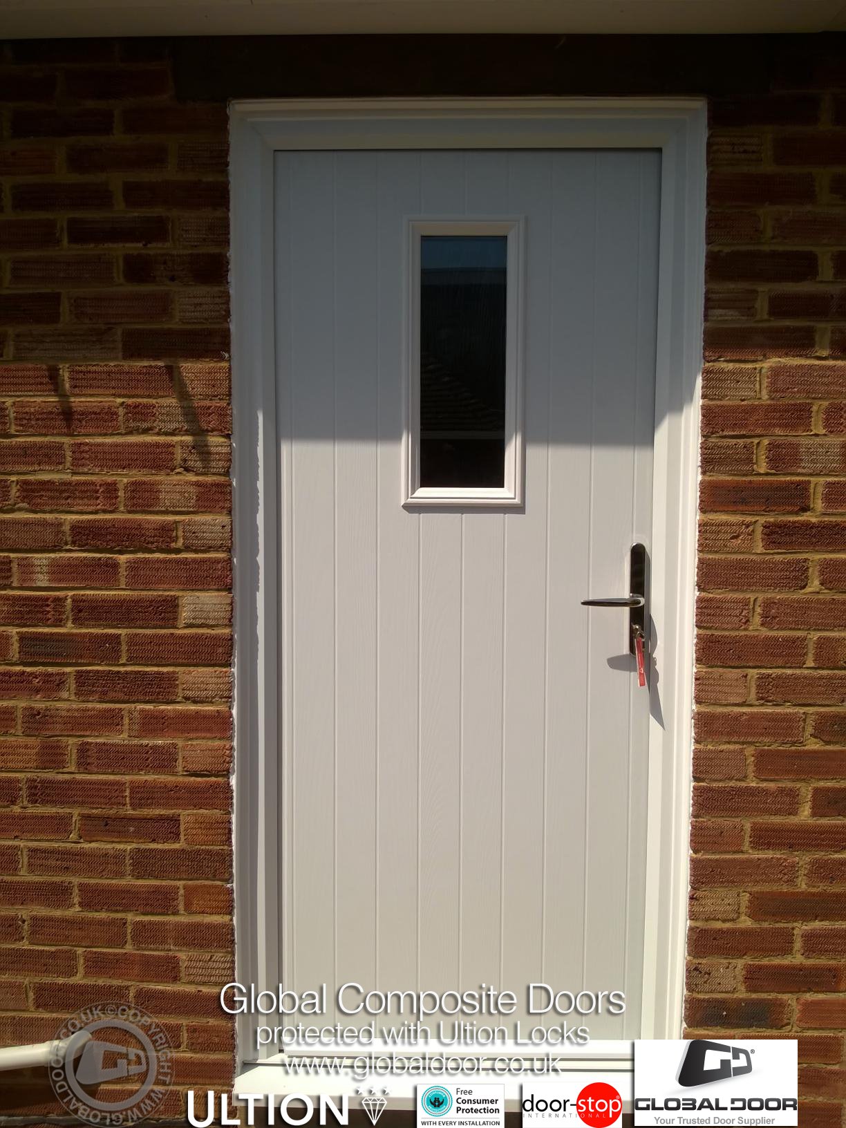 The Cottage Door 1 Square (U): Clean Modern Cottage Style